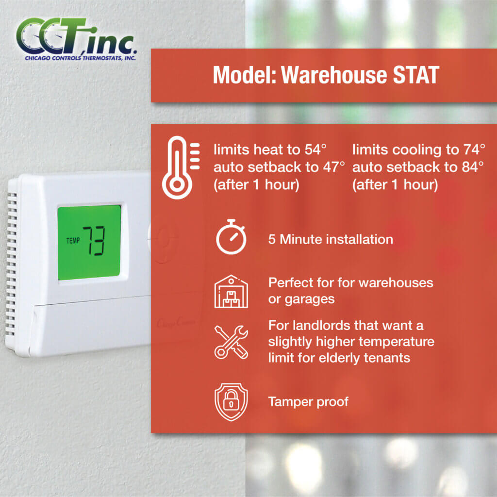 HVAC Thermostat | Tamper-resistant HVAC thermostats